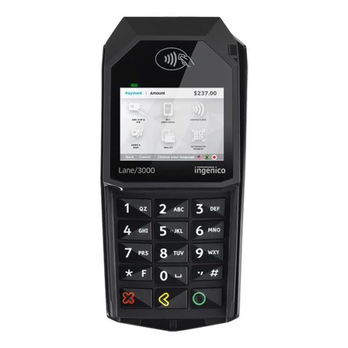 Lane 3000 Ingenico - Le Pin pad des grandes enseignes